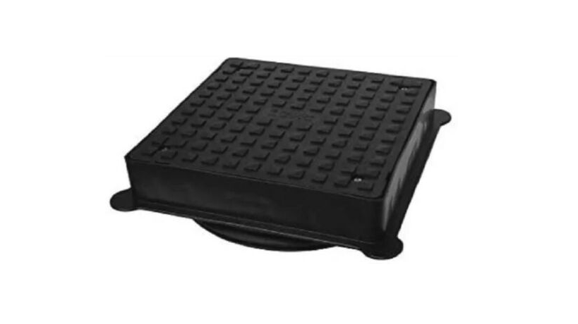 110mm Polypipe Inspection Chamber Kit Manhole Plastic- Cover, Riser ...