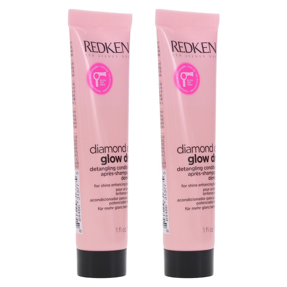 Redken Diamond Oil Glow Dry Conditioner 1 oz 2 Pack | eBay