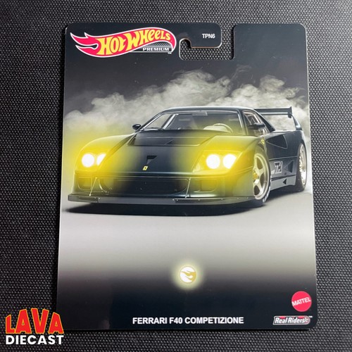 Custom Premium card Hot Wheels Super Treasure Hunt Ferrari F40 ...