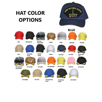 ARMY NATIONAL GUARD IRAQI FREEDOM VETERAN OIF HAT PATCH CA SERVICE ...