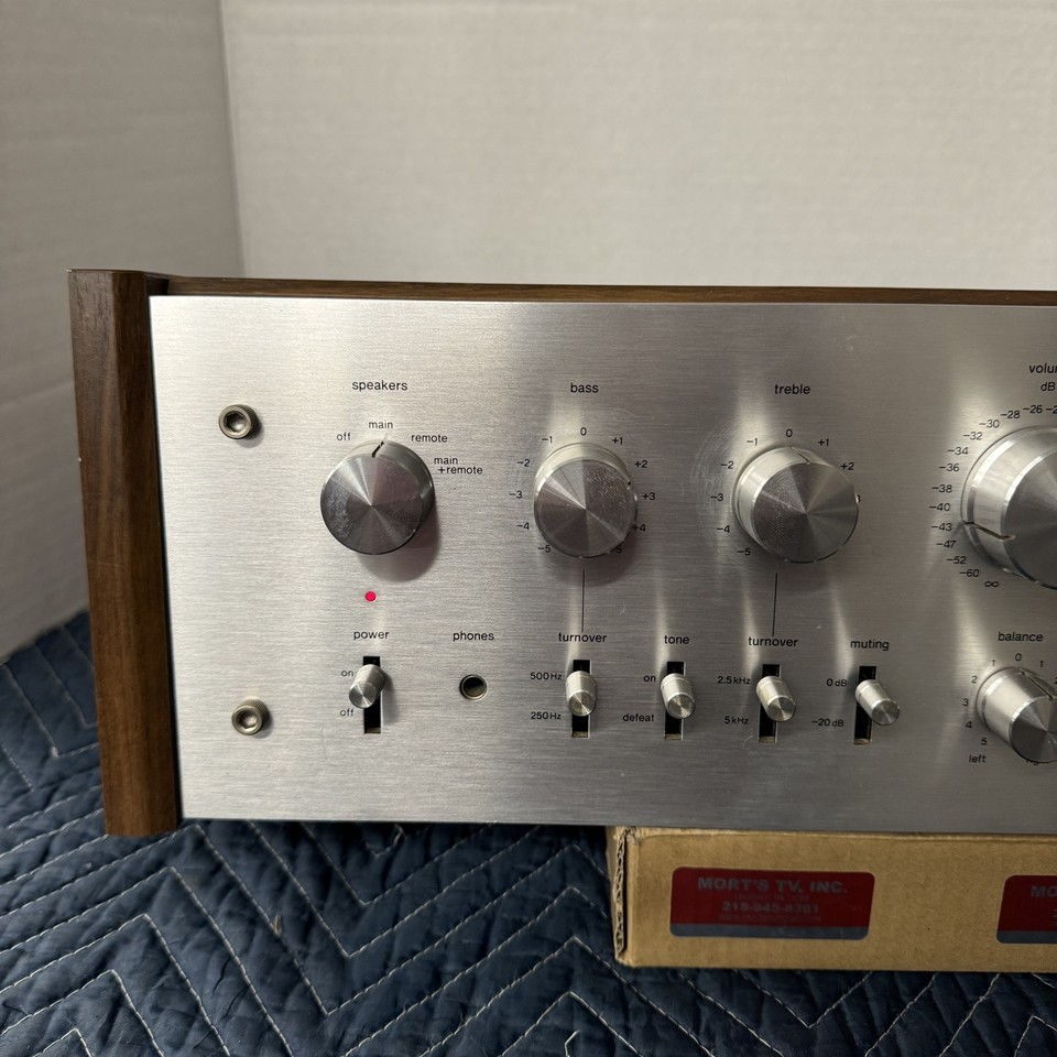 TECHNICS SU-8600 INTEGRATED STEREO AMPLIFIER - SERVICED - CLEANED ...