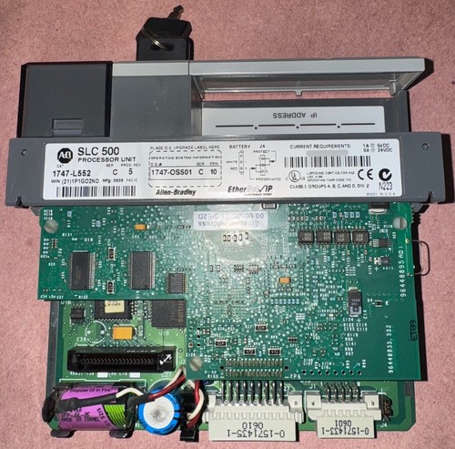 Allen Bradley 1747-L552 Ser C SLC 500 5/05 CPU Processor 32K | eBay