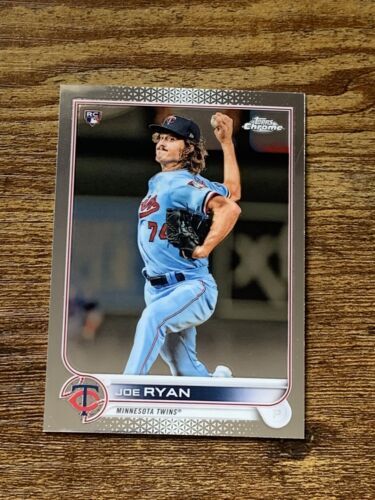 2022 Topps Chrome Joe Ryan RC #48 Minnesota Twins | eBay