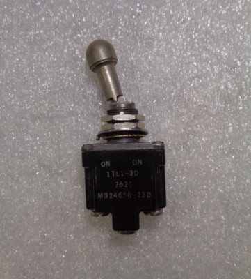 TWO POLE MICRO TOGGLE SWITCH MS24658-23D S/A 1TL13D NEW | eBay