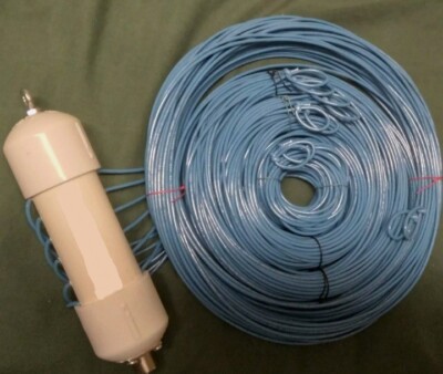 160, 80, 40, 20, 15, and 10 Meter Fan Dipole Half-Wave Amateur Ham ...
