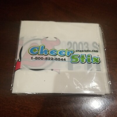 2003 new jersey devils crowd noice makers cheer stix nj fan sga promo ...