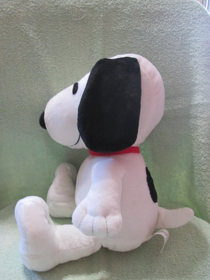 Kohls Cares Peanuts Stuffed Plush 14" Snoopy Dog Red Collar | eBay