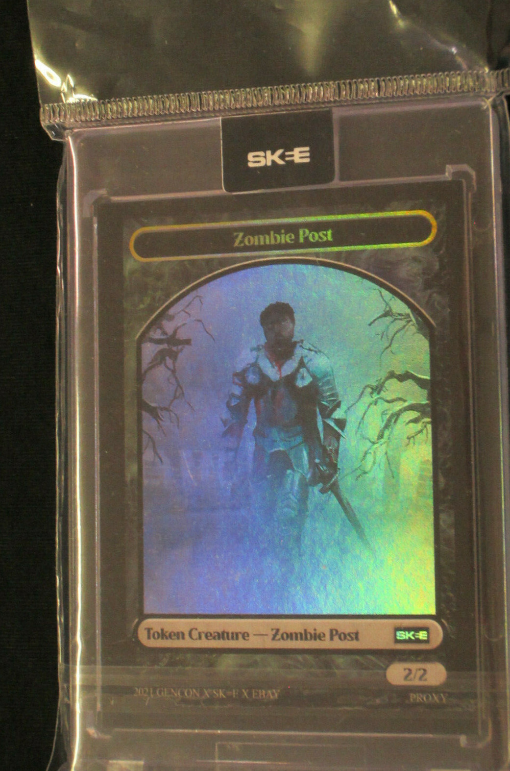 MTG Gen Con 2021 Ebay Exclusive ZOMBIE POST 195/999 Post Malone SEALED ...