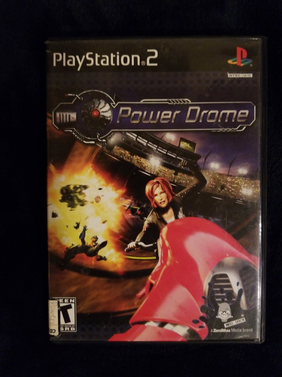 Powerdrome (Sony PlayStation 2, 2004) Power Drome PS2 Complete CIB W ...