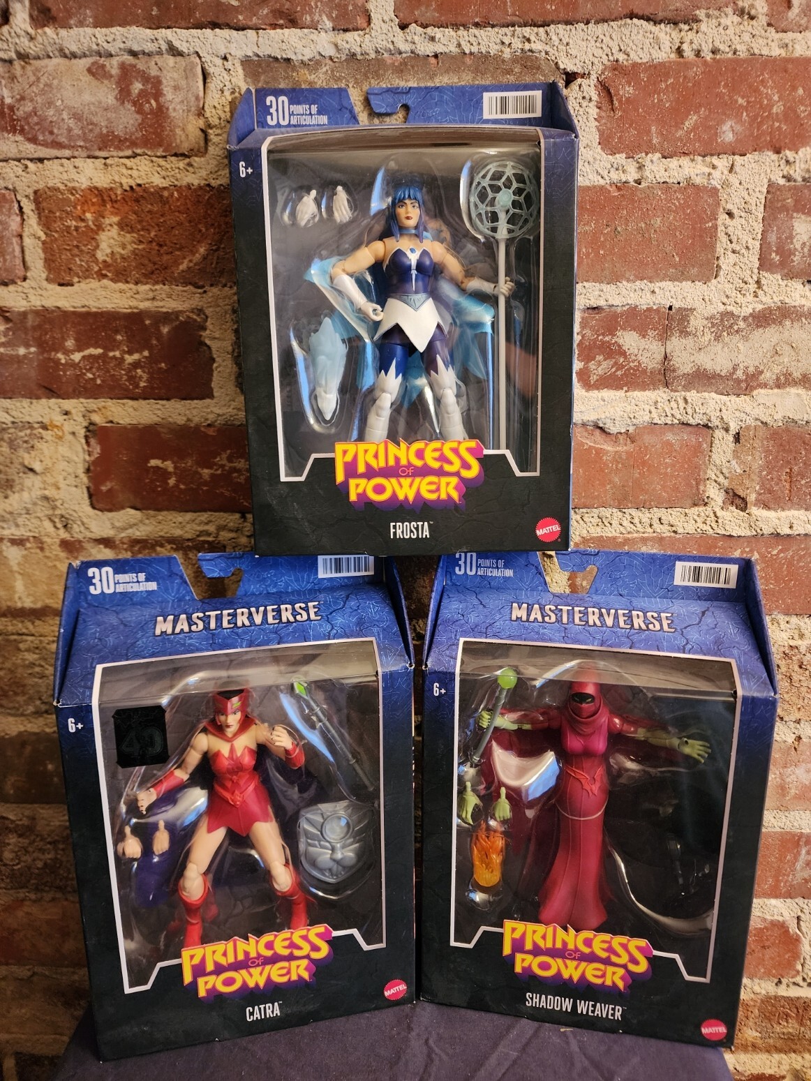 Mattel: MOTU Masterverse: Princess of Power FROSTA, CATRA & SHADOW ...