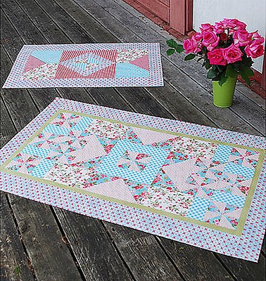 Cottage Dreams Floor Mats Pattern By Beach Garden Quilts; Two sizes | eBay