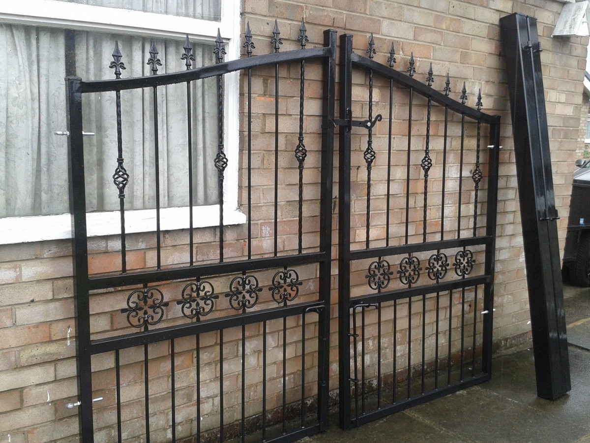 Wrought Iron Entrance Gate Designs Wrought Iron Gates | Staffordshire