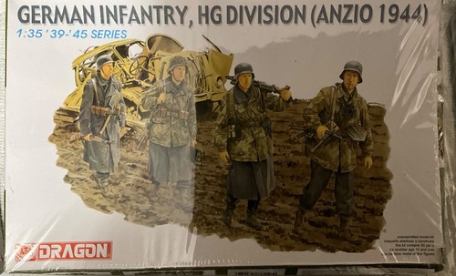 Dragon 6158 German Infantry, HG Division (Anzio 1944) figure set, 1/35 ...