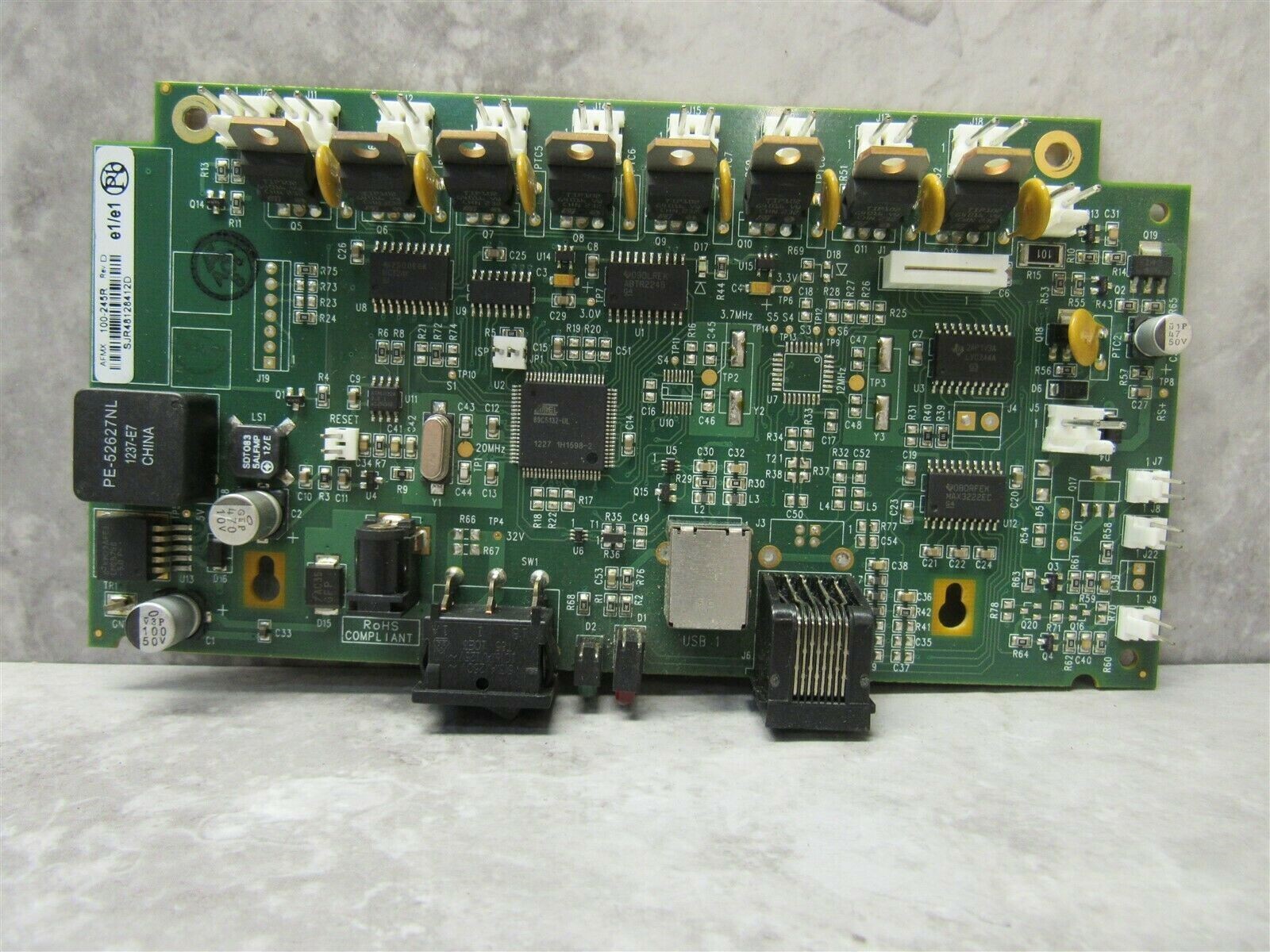 Telequip T2 Flex Coin Dispenser Mainboard PCB USB Board 100-245r Tested ...