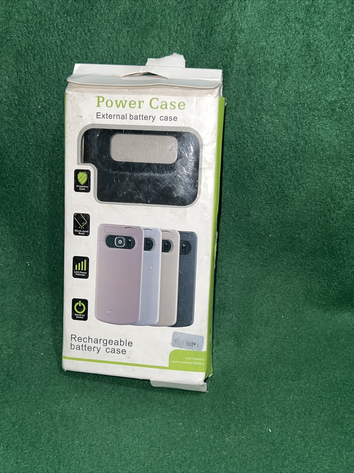 6500mAh External Battery Charger Case Power Bank Cover For Android Type ...