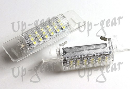 For Mercedes Benz W202 C Class C230 4DR White 18-SMD LED License Plate ...