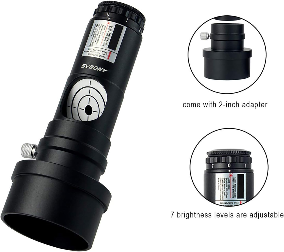 SVBONY Red Laser Collimator for Newtonian Marca Telescope Alignment 1. ...