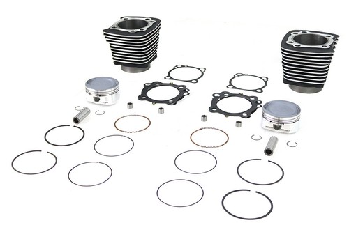 1270cc Cylinder and Piston Conversion Kit Black fits Harley Davidson | eBay