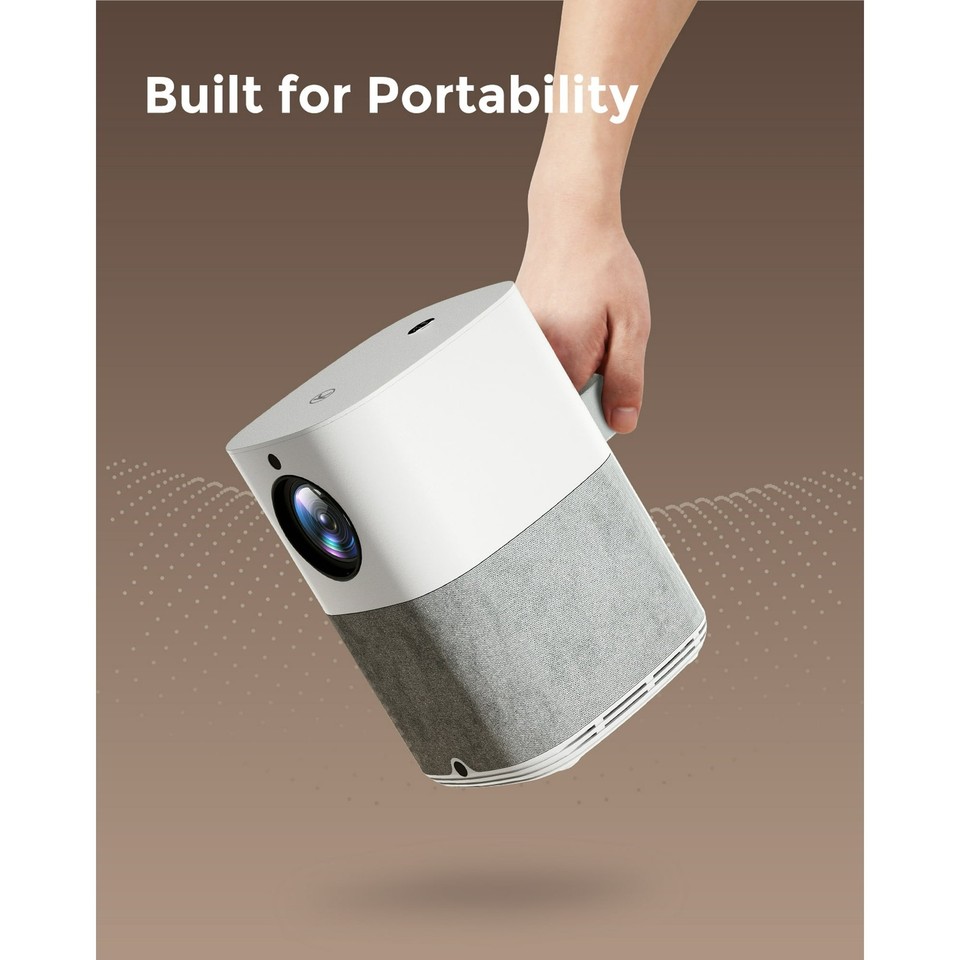 4K Mini Projector Dolby 40000LMS 1080P 5G WiFi Bluetooth Video Home ...