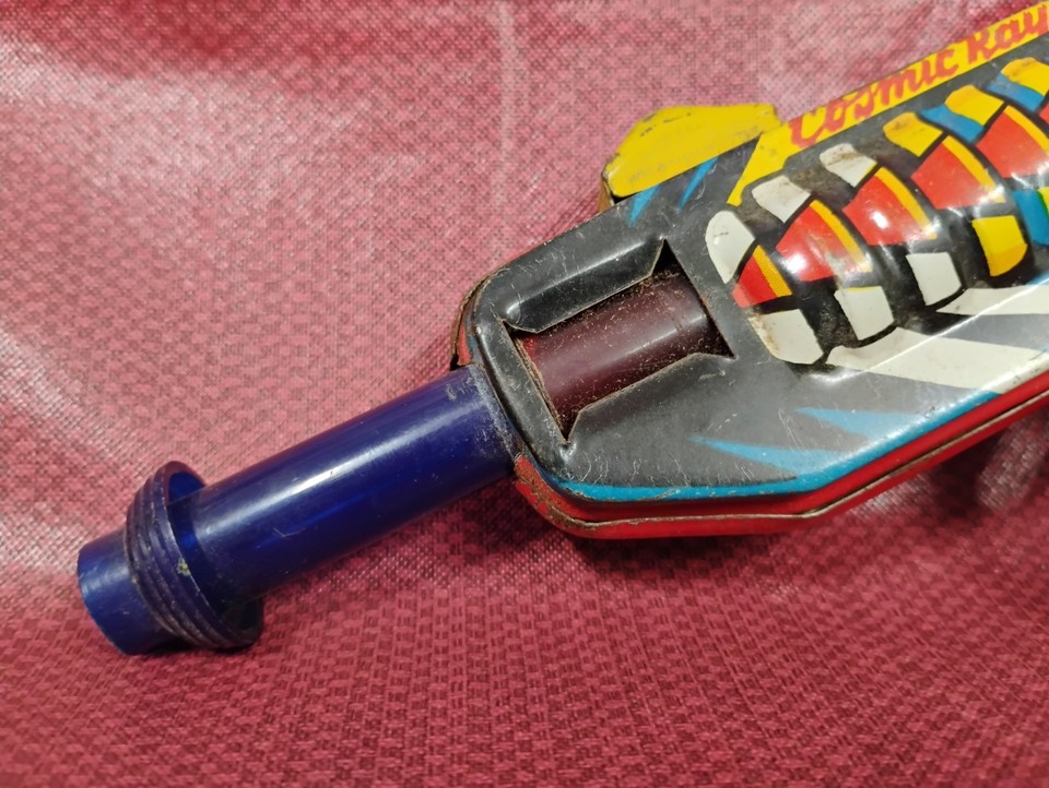 Vintage 1950s Toy Cosmic Ray Gun Tin - Ranger Steel Products - USA | eBay