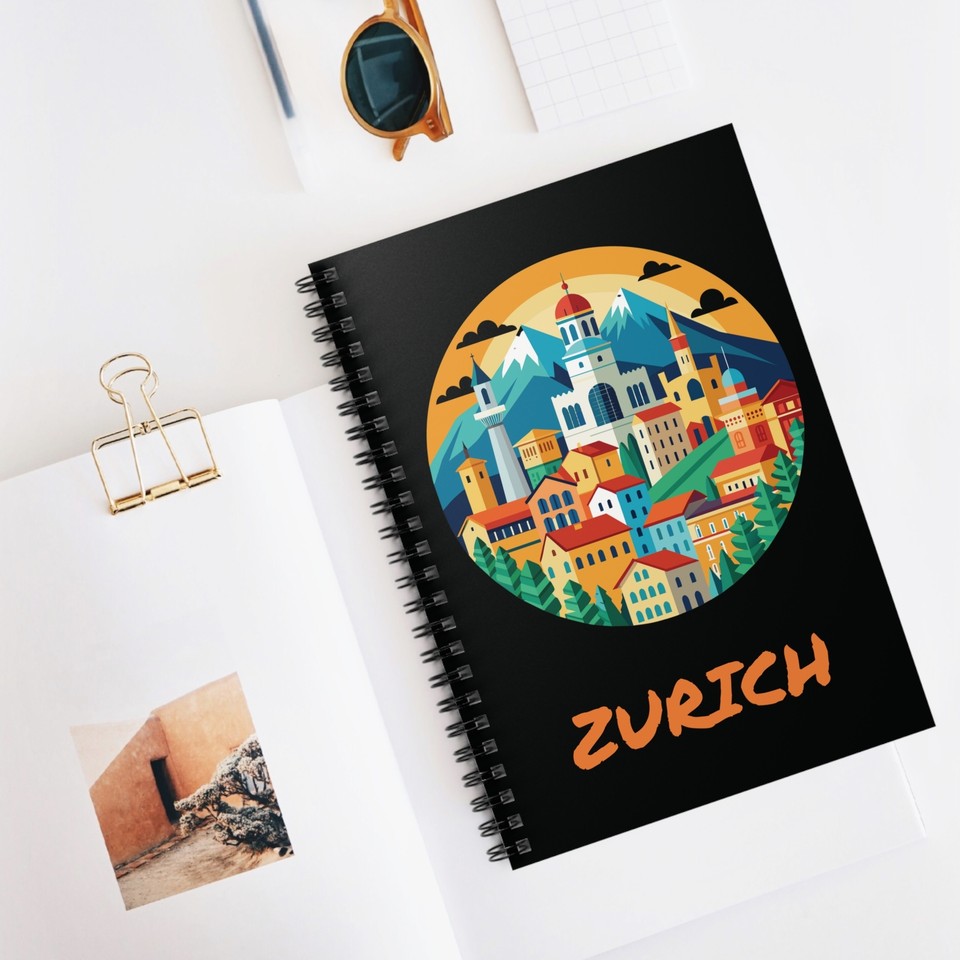 Zurich Switzerland - Travel Diary - Spiral Notebook - Dream Journal ...