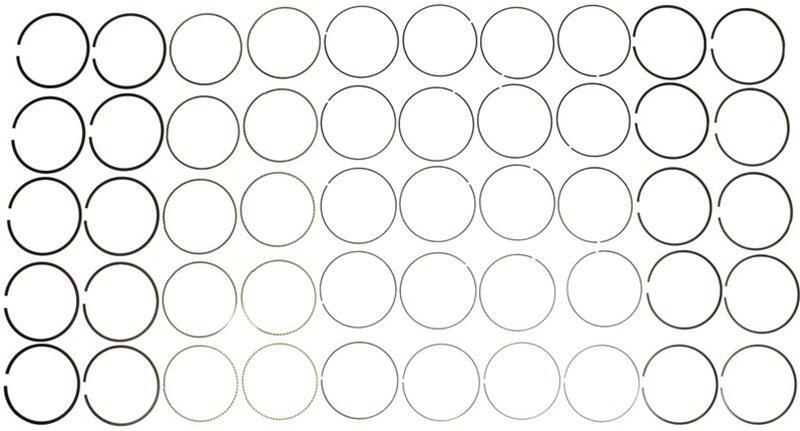 Mahle Rings Performance Steel Napier 2nd Ring 3.3465in x 1.2MM .135in ...