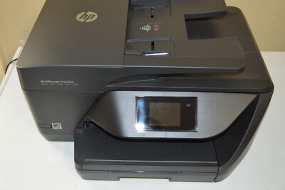 HP Officejet Pro 6968 All In One Wireless Color Inkjet Printer Powers ...