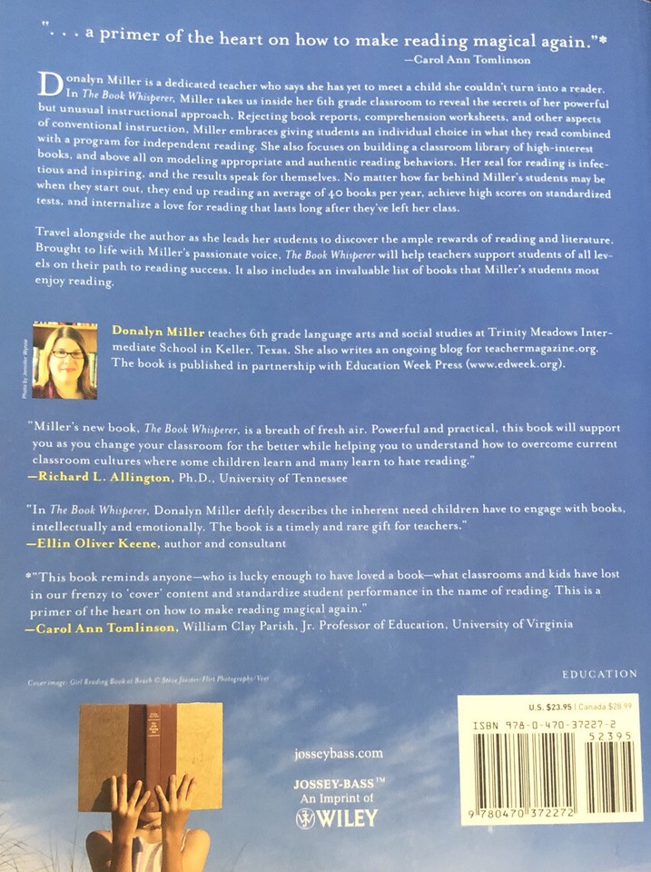 The Book Whisperer : Awakening the Inner Reader in Every Child by ...