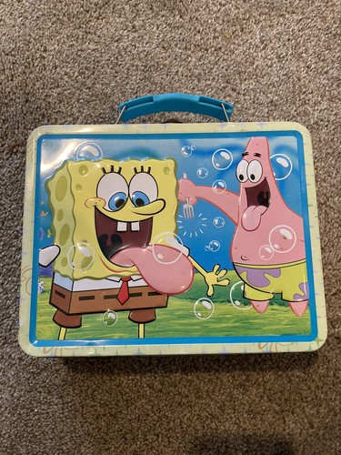 Spongebob tin lunch box, 2009 | eBay