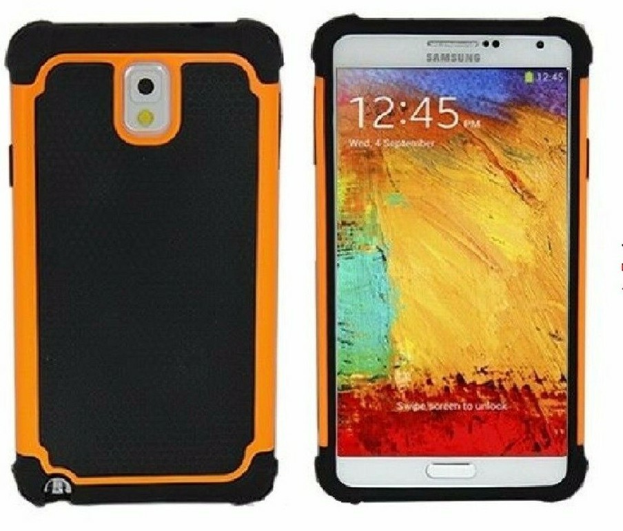 Dual Layer Premium Hybrid Deluxe Hard Case Cover for Samsung Galaxy ...