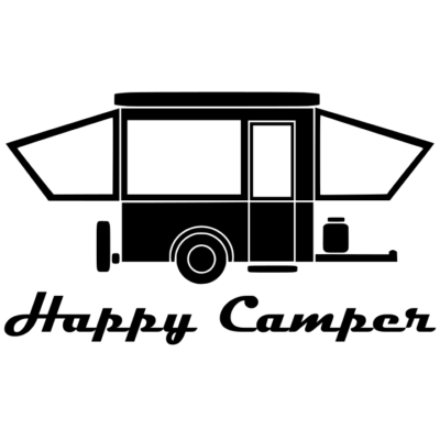 Campers decal, Pop Up Camper, , Vinyl Decal,Sticker for Car,Laptops and ...