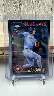 2024 Topps Chrome Update Toronto Blue Jays Rookie Addison Barber ...