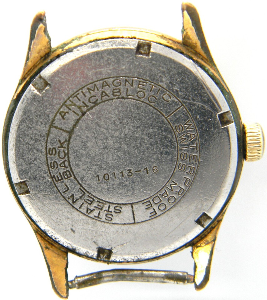 CJ341 mens Vintage Norle Manual Wind Up Gold Plated Old Swiss Watch ...