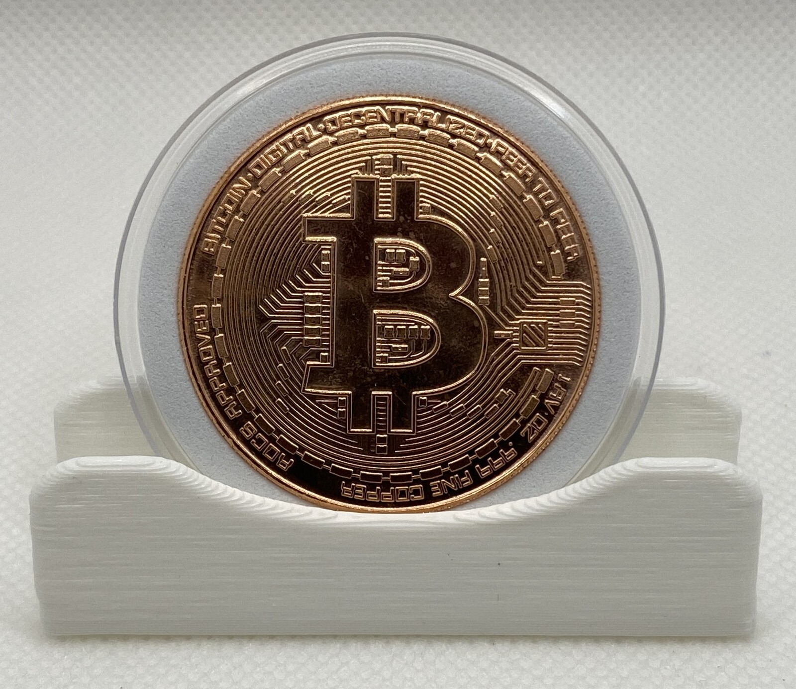 Bitcoin Copper Round - 1 oz .999 Pure Copper Coin - Limited Edition MJB ...