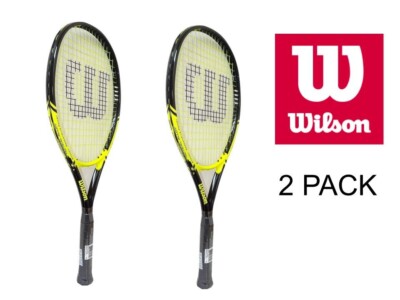Wilson Energy XL Tennis Racquets (2 Pack) for Match Play V Matrix ...