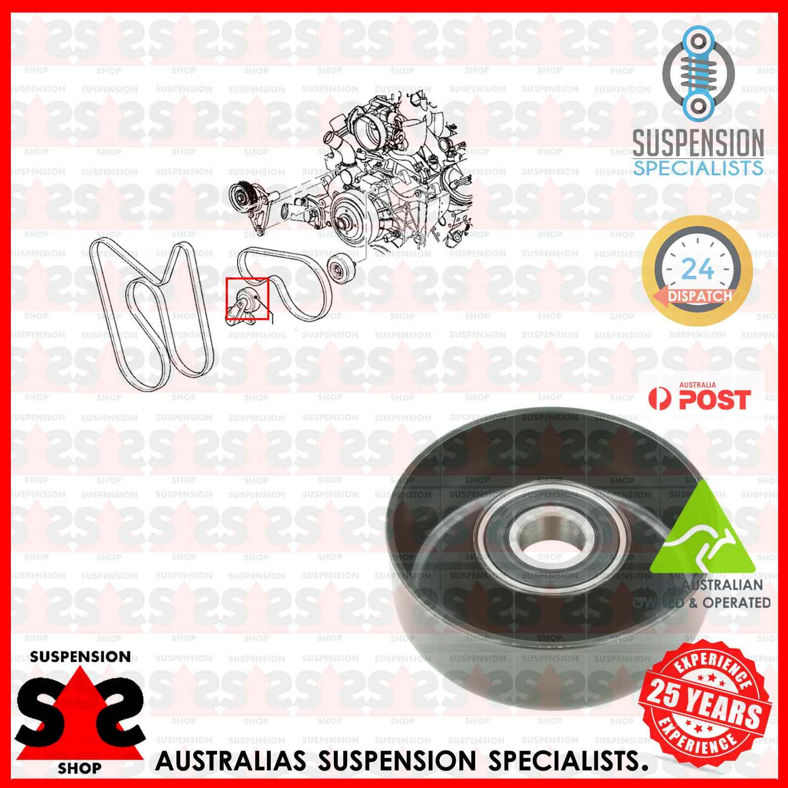 Tensioner Pulley, V-Ribbed Belt Suit GMC Sierra 2500 Hd Cab & Chassis 6 ...