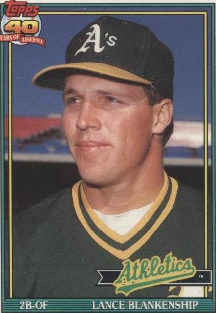 1991 Topps - Lance Blankenship #411 Collector's Edition (Tiffany) for ...