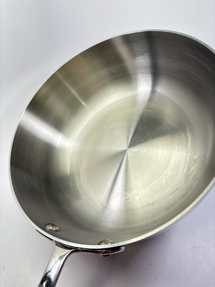 All-Clad 3qt Saucier Pan 3-ply Stainless Steel NO Lid Metalcrafters LLC ...