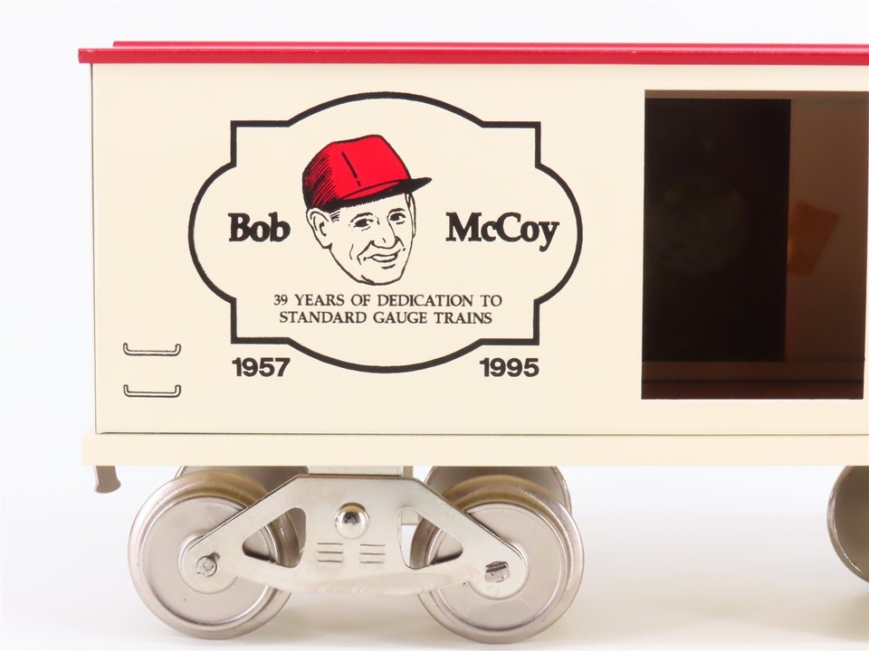 Standard Gauge McCoy Bob McCoy Memorial Single Door Box Car #1957-1995 ...