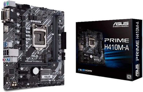 ASUS Motherboard PRIME H410M-A with Intel H410 Chipset Compatible with ...
