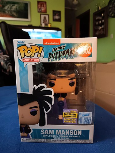 Funko Pop! Danny Phantom SAM MANSON 2025 SDCC Exclusive! New In Hand ...