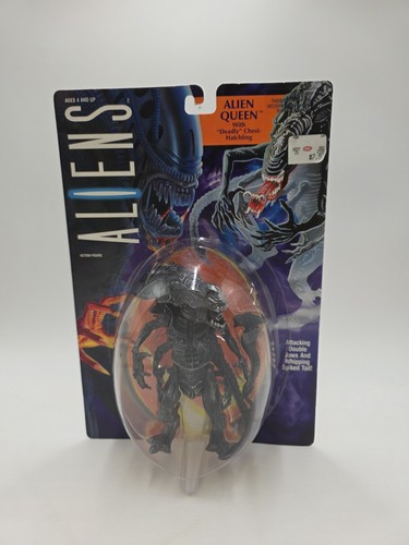 new KENNER 1992 • ALIENS alien queen w/ deadly chest hatching • ACTION ...