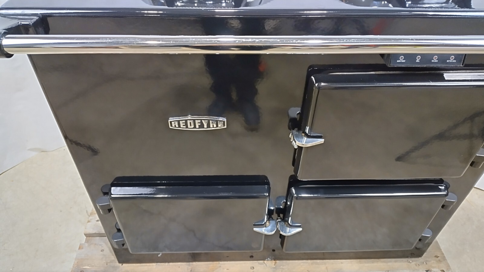 Redfyre (Aga) Induction/Electric 976mm Range Cooker, Black | eBay