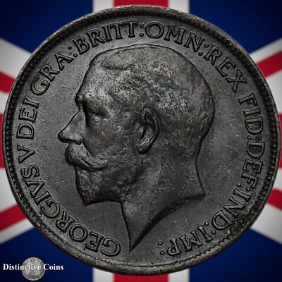 Great Britain 1912 Farthing 1/4d GB4647 | eBay