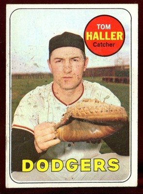 Baseball Card 1969 Topps # 310 Tom Haller Los Angeles Dodgers EXMT | eBay