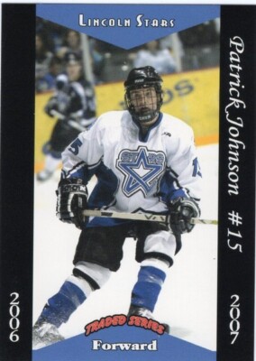 Patrick Johnson 2006-07 Lincoln Stars Traded | eBay