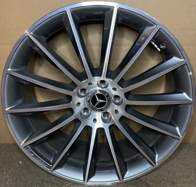 1 Rim Alloy 9 X 20 " MERCEDES CLS ORIGINALE A2574012000 Repainted for ...