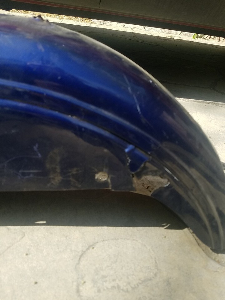 Old Harley-Davidson Motorcycle Original Knucklehead Panhead Rear Fender ...