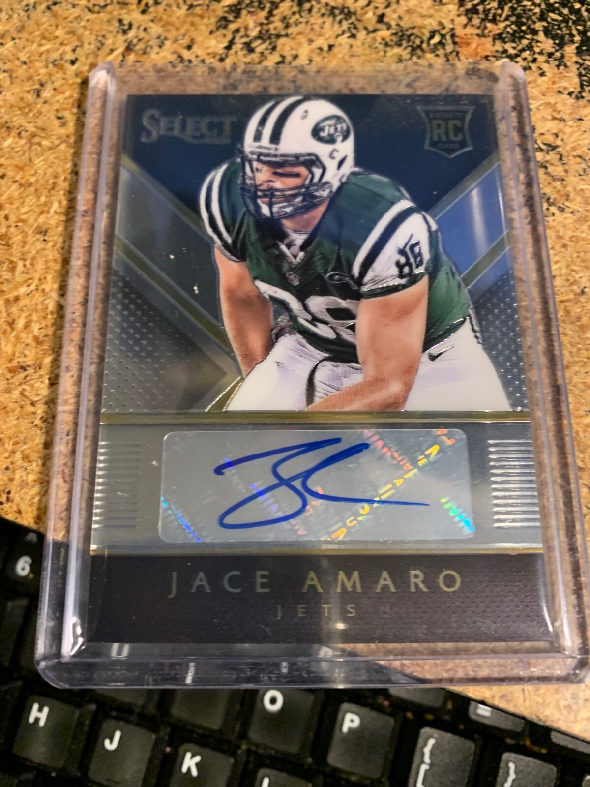 2014 PANINI SELECT PRIZM JACE AMARO ROOKIE AUTOGRAPH 58/149 | eBay