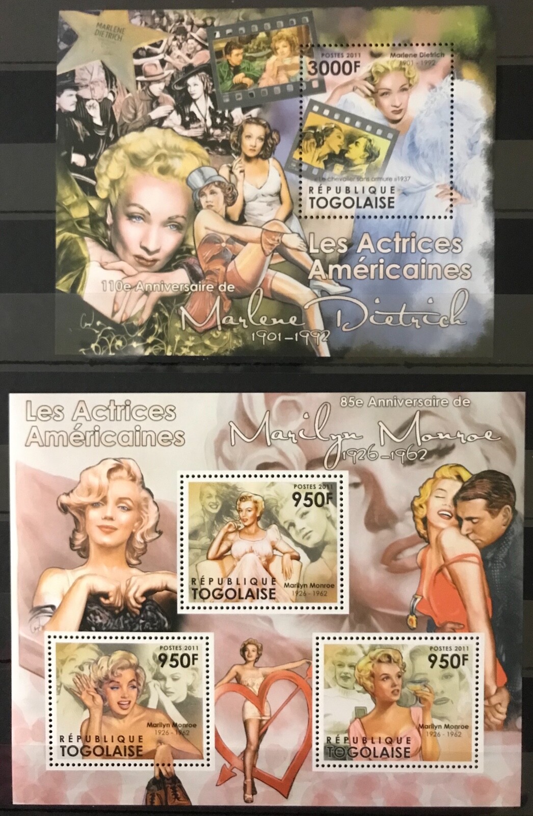 Togo - Marilyn Monroe - Hollywood star of the USA - Timbres Stamps - MNH** G112 | eBay